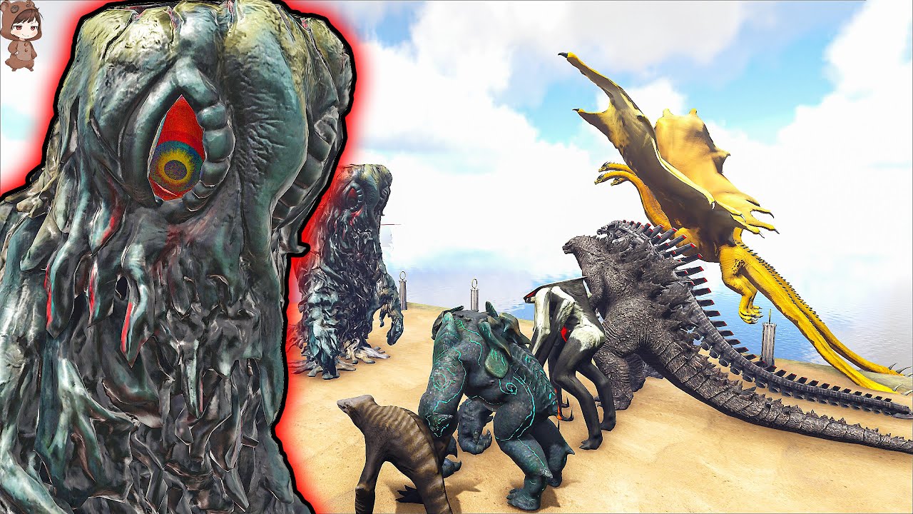 Hedorah VS Mod Monsters | ARK Mod Battle Ep.371 - YouTube