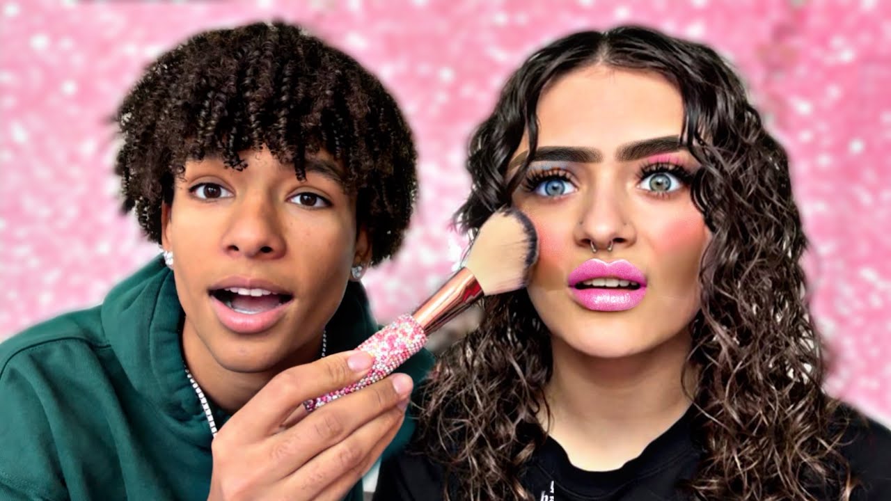 MY CRUSH DOES MY MAKEUP (ft. Kane Bailey) - YouTube
