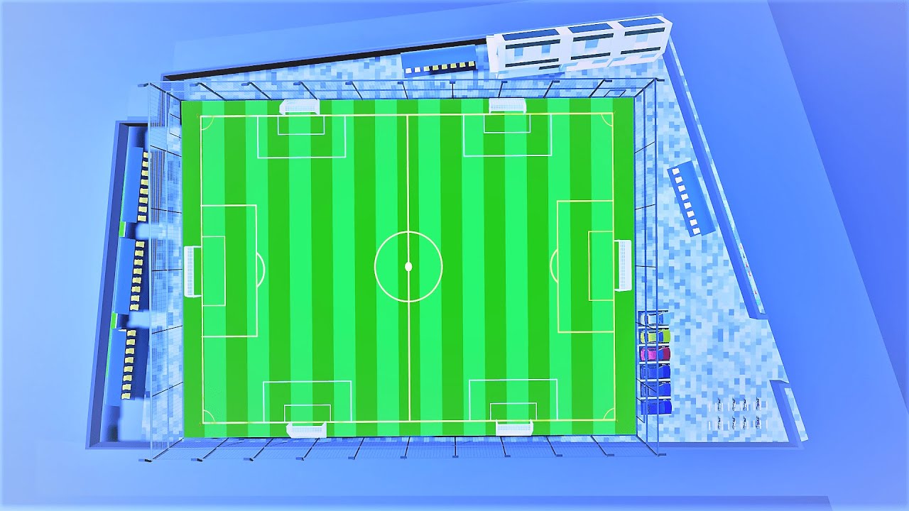 Football Ground 3D Walk through - YouTube