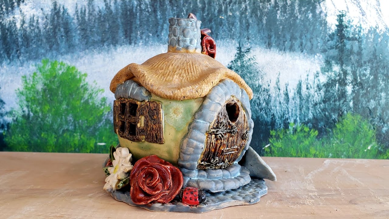Fairy Houses! (Part 1: constructing the house) - YouTube