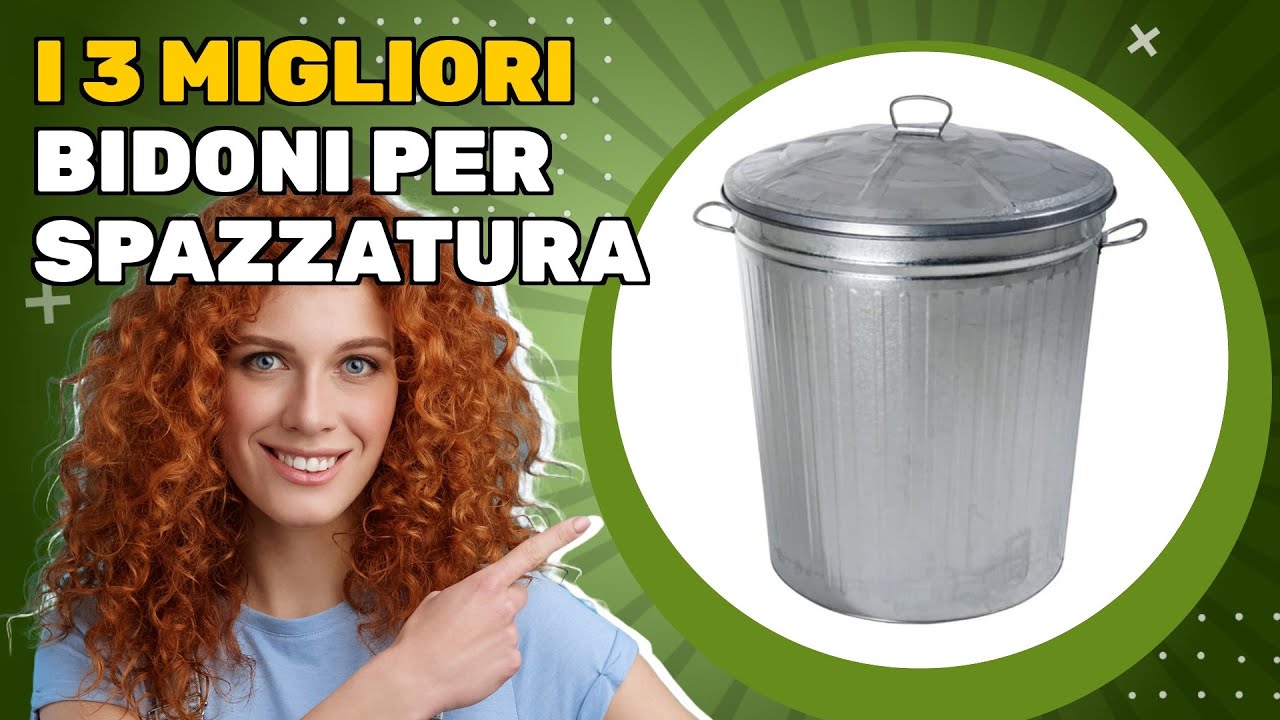 I 3 migliori bidoni per spazzatura 2025: scopri ciò che risponde alle ...