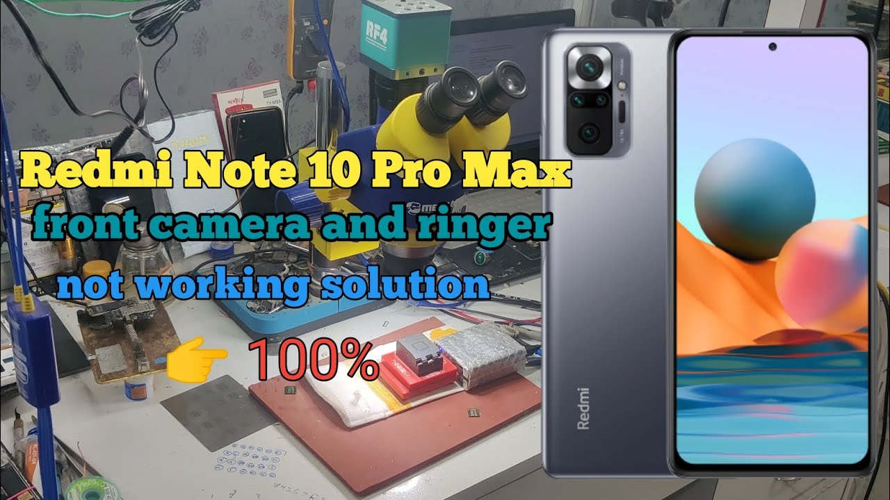 Redmi note 10 pro Max front camera not working | redmi note 10 pro Max ...