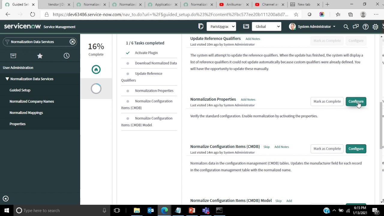 ServiceNow Normalization Data Services - YouTube