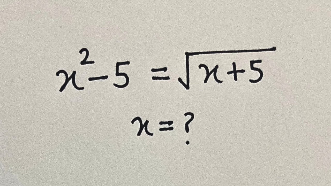 Ireland - Math Olympiad problem | Be careful ! - YouTube