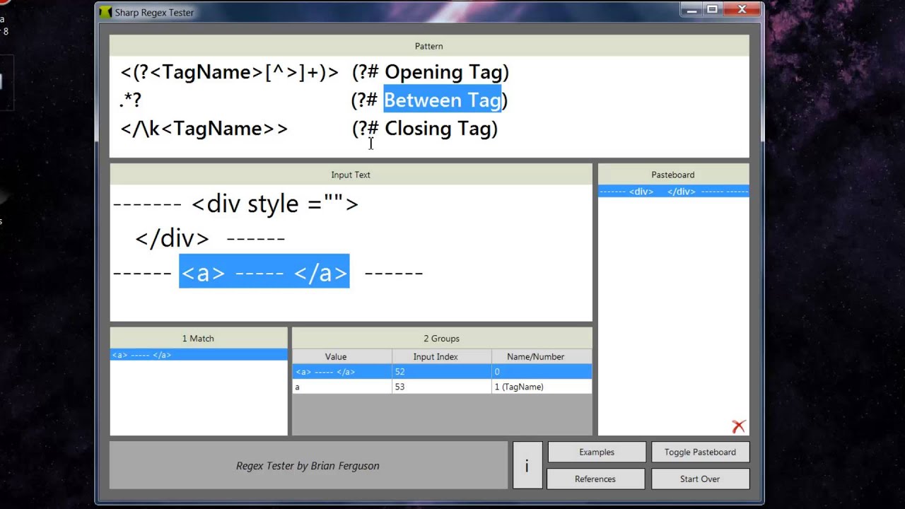 Net Regex Backreferences Youtube