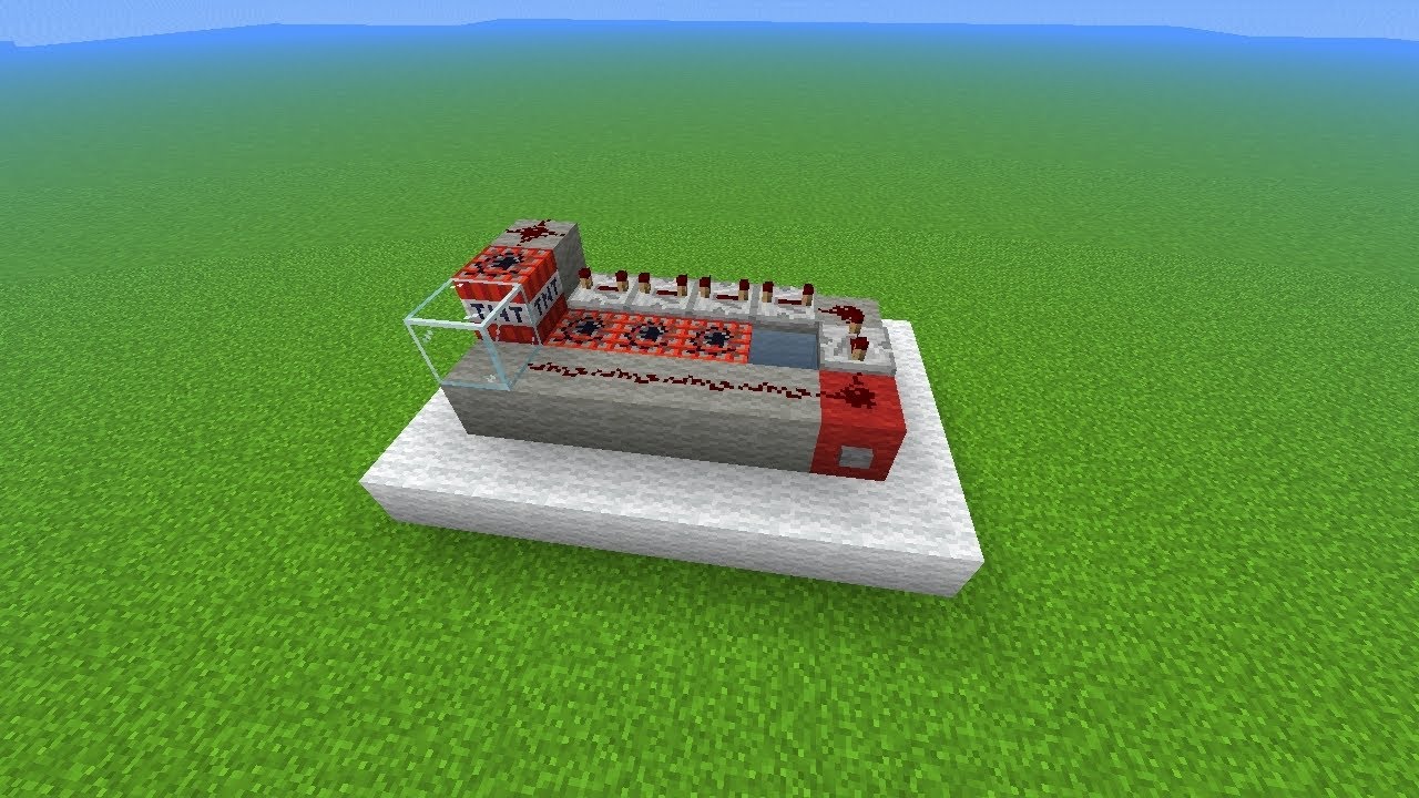 Minecraft ( TNT Canon build ) - YouTube