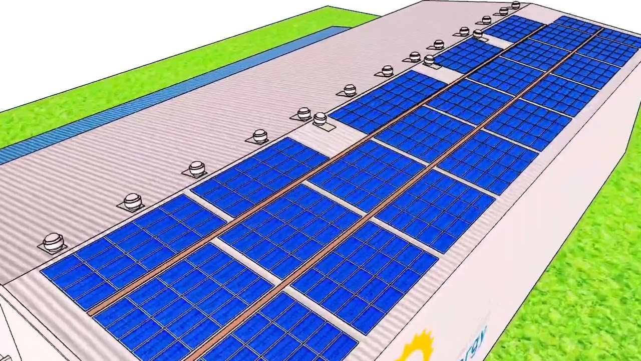 Solar Plant Design in SketchUp pro - YouTube