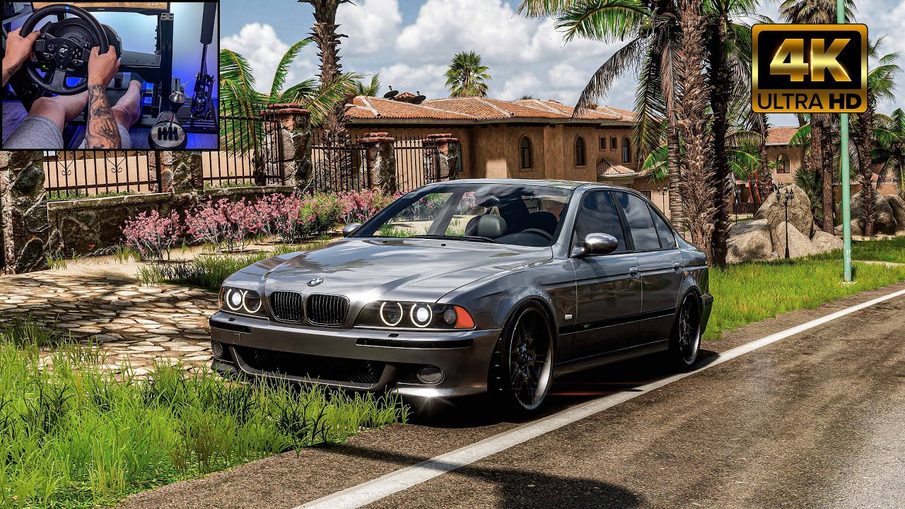 Forza Horizon 5 | BMW M5 E39 Wheel Gameplay | Wheel POV with ...