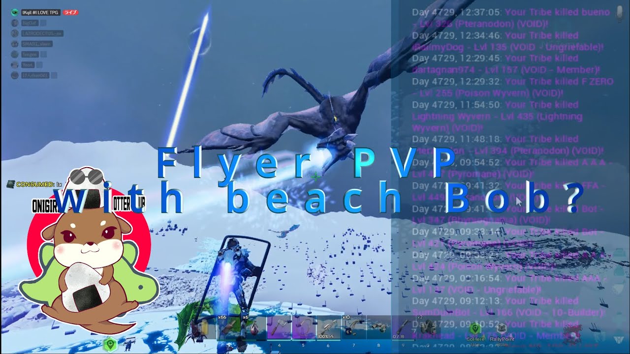 PVP with Day 1 Beach Bob?? Ark OFFICIAL PVP ASA - YouTube