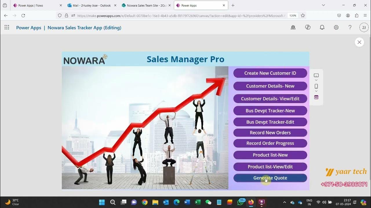Sales management tool with automated quotation generation capability - YouTube