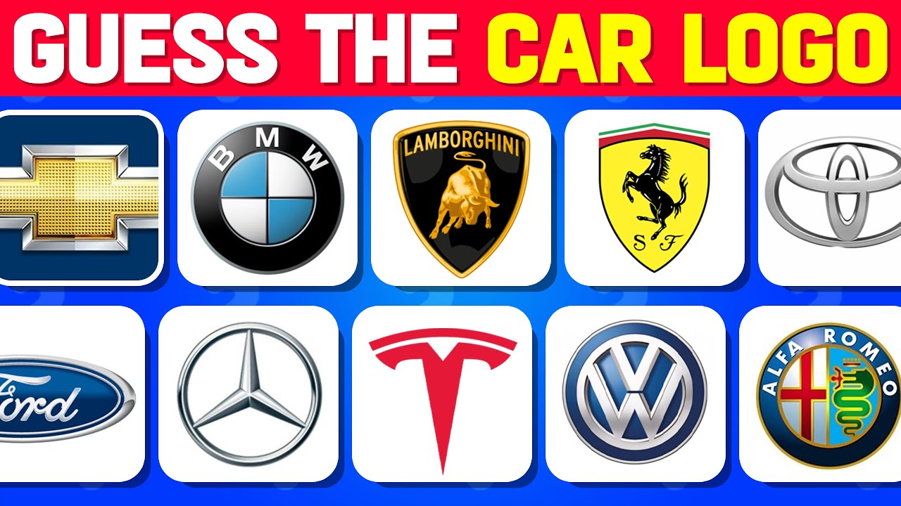 Guess The Car Brand Logo Quiz | Test Your Car Knowledge🚘 - YouTube