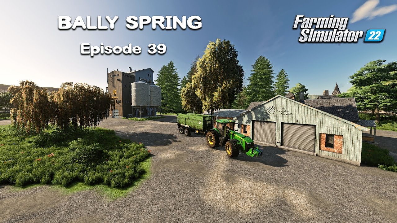 Building GRAIN MILL & SPINNERY, Harvesting CARROT & CANOLA | Bally ...