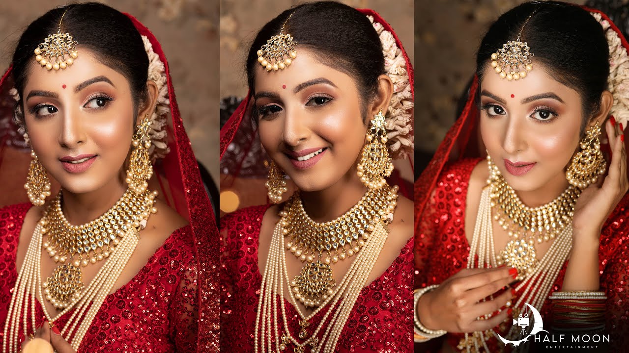 Best Bridal Makeover (2021) | Makeup by Kishor Rai | Swastika Ghosh ...
