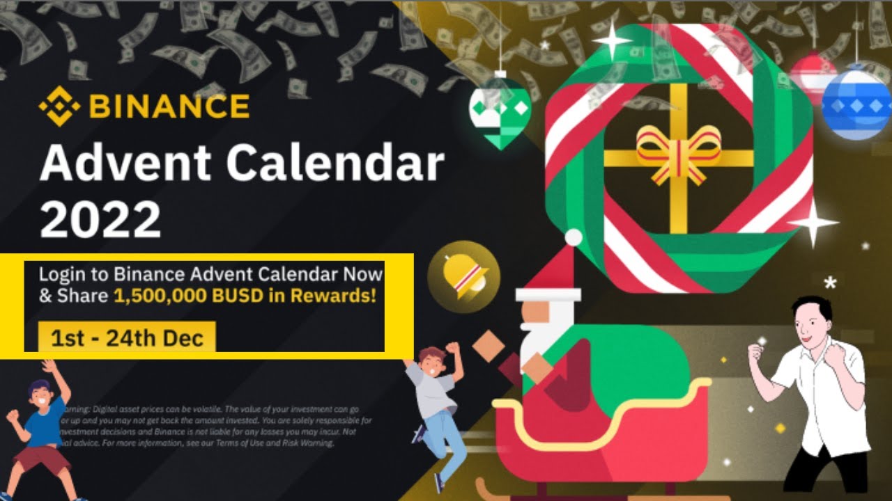 BINANCE Christmas 2022 - $ 1.500.000 BUSD para todos os participantes ...