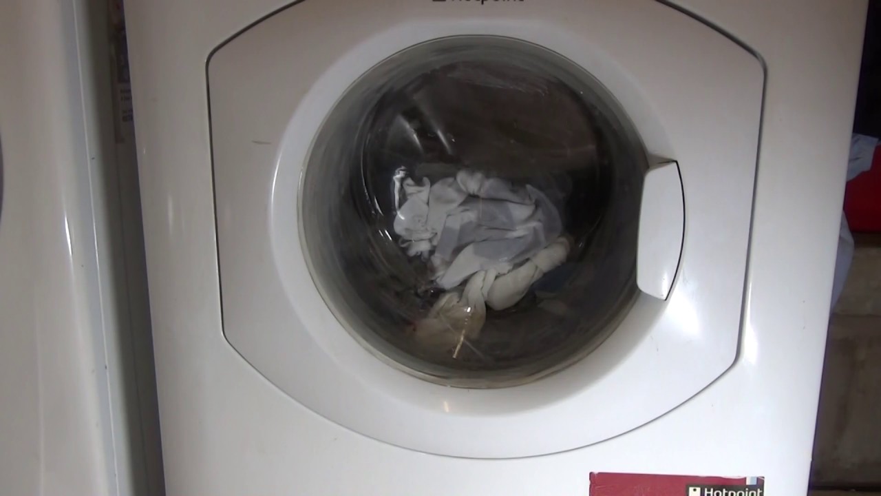 Hotpoint First Edition HVL211 : Non fast Cotton : main wash (Pt 1/2 ...