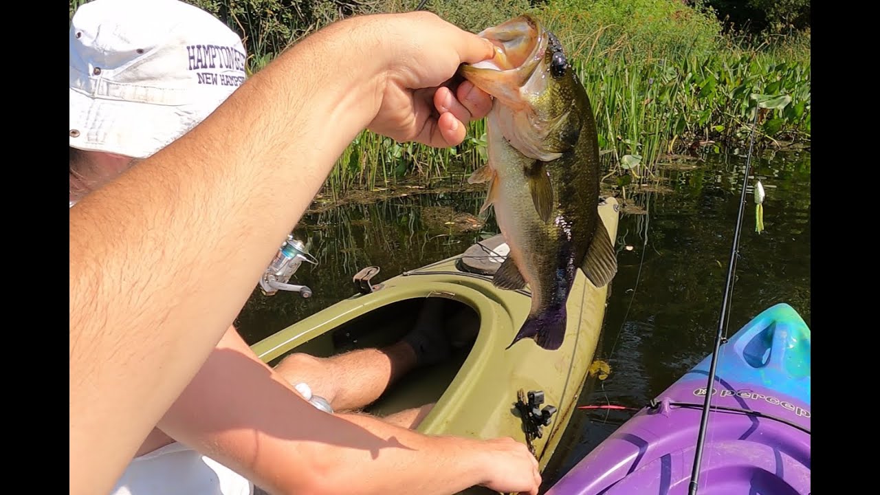 Kayak Fishing with Rick and my Dad - YouTube