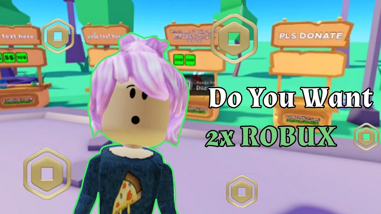 Do You Want 2x Robux? :)Here all the details - YouTube