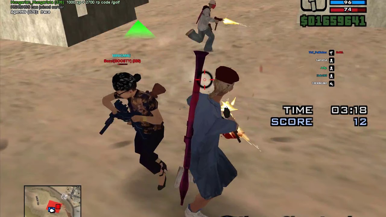 SAMP Team Deathmatch - Micro SMG - YouTube