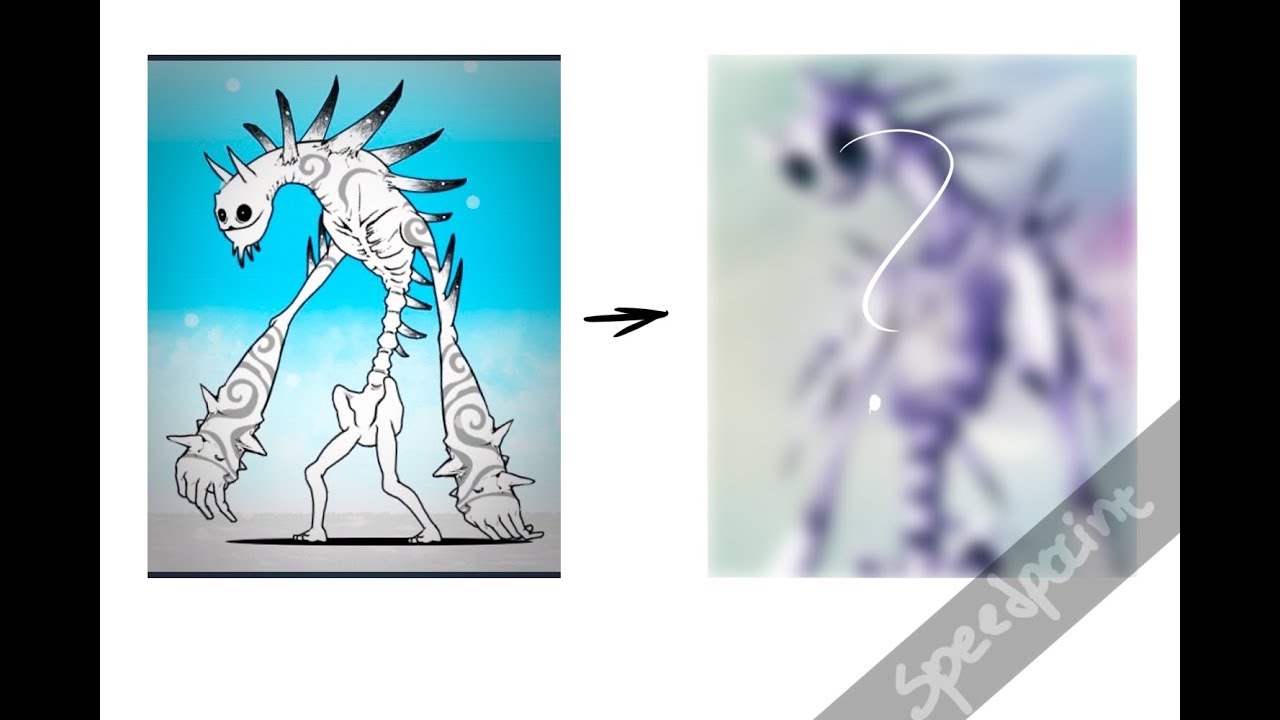 Togeluga| The Battle Cats| Speedpaint#4 - YouTube