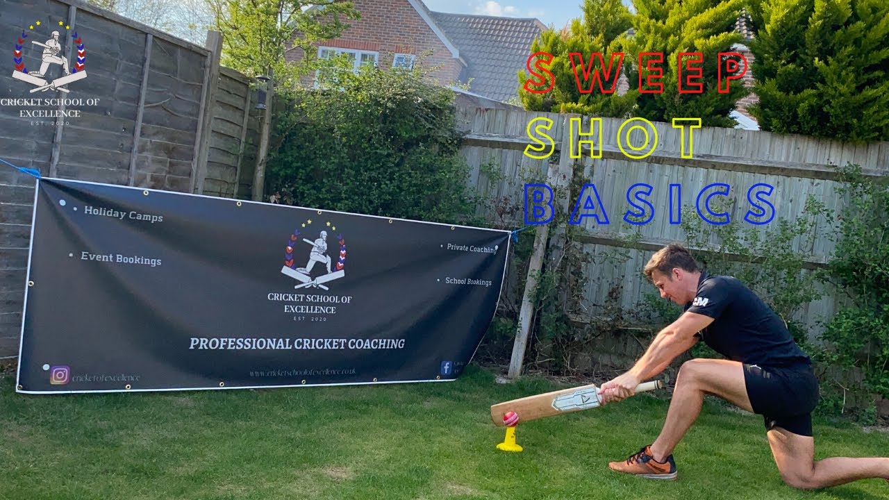 BATTING DRILL | SWEEP SHOT BASICS - YouTube