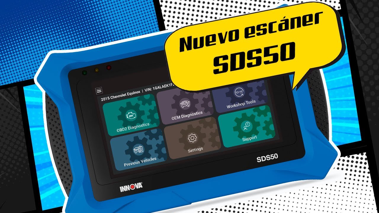 💥NUEVO ESCÁNER INNOVA SDS50 | FUNCIONES AVANZADAS🤯 - YouTube