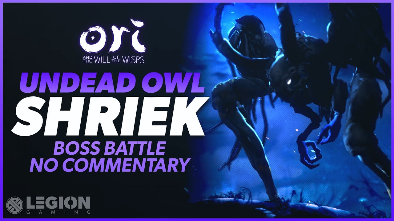 Shriek Boss Fight | Final Boss - Ori and the Will of the Wisps - YouTube