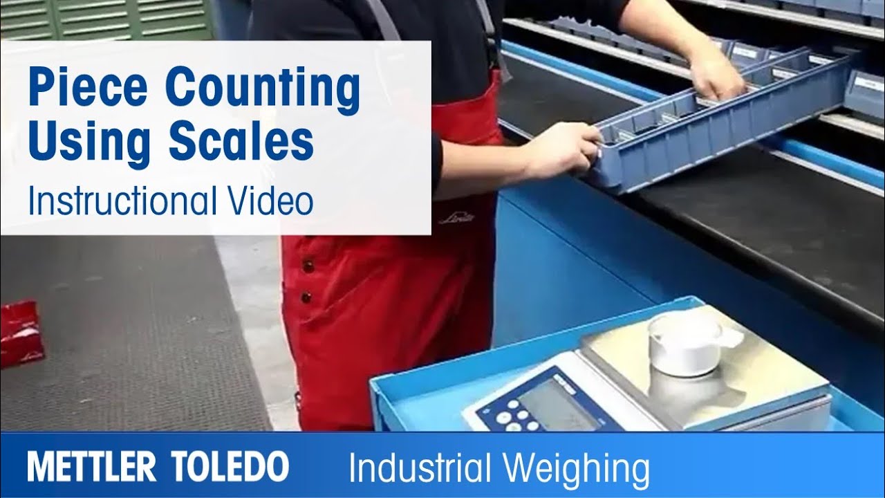 Piece Counting Using Scales - Instructional Video - METTLER TOLEDO ...