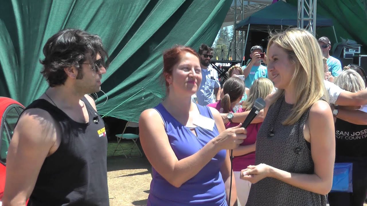 Haley & Michaels interview at 2014 Gilroy Garlic Festival - YouTube