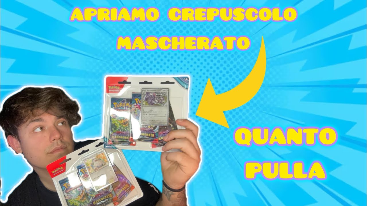 POKÉMON APRIAMO I DUE NUOVI BLISTER DI CREPUSCOLO MASCHERATO‼️ MA ...