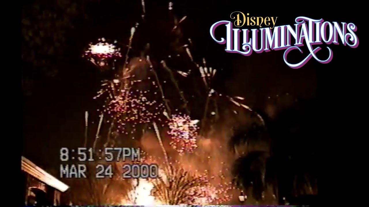 IllumiNations Reflections of Earth Partial Show (2000), Epcot Nighttime ...