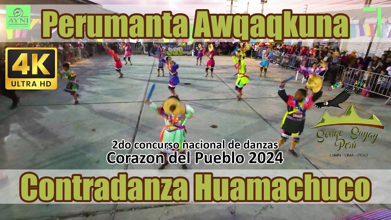 Contradanza de Huamachuco - La Libertad - Perumanta Awqaqkuna / Corazon ...