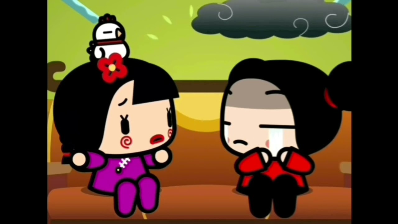 Pucca crying over Garu - YouTube