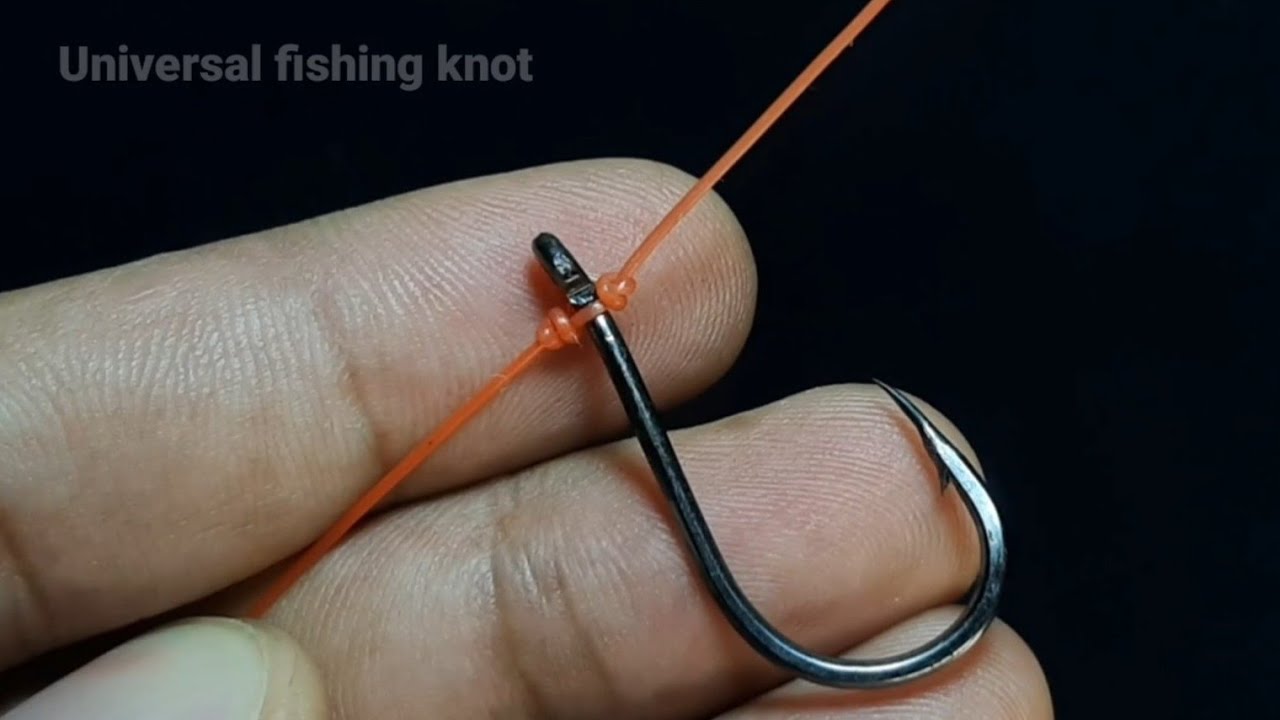 How to tie a hook for the most effective basic fishing - YouTube