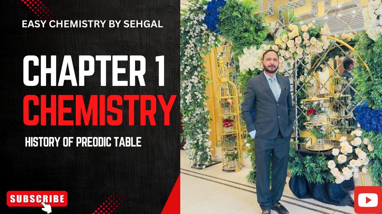 History of Periodic Table | Chapter 1 | 1st Year Chemistry | Urdu/Hindi ...