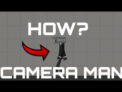 how to make camera man in melon playground #melonplaygroud - YouTube