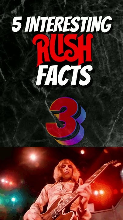 5 Rush Facts You May Have Not Known - YouTube