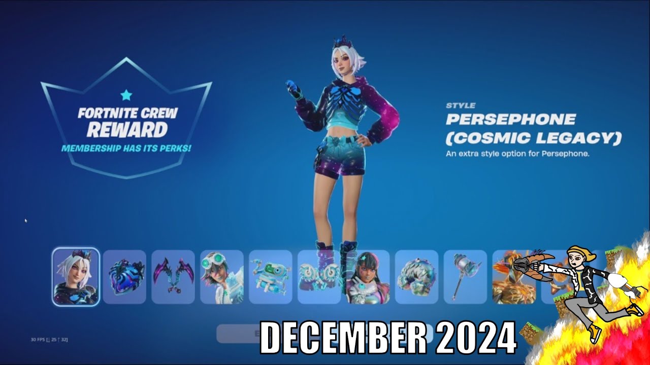 Up-To-Date Legacy Styles | Fortnite Crew December 2024 [Part 1] - YouTube