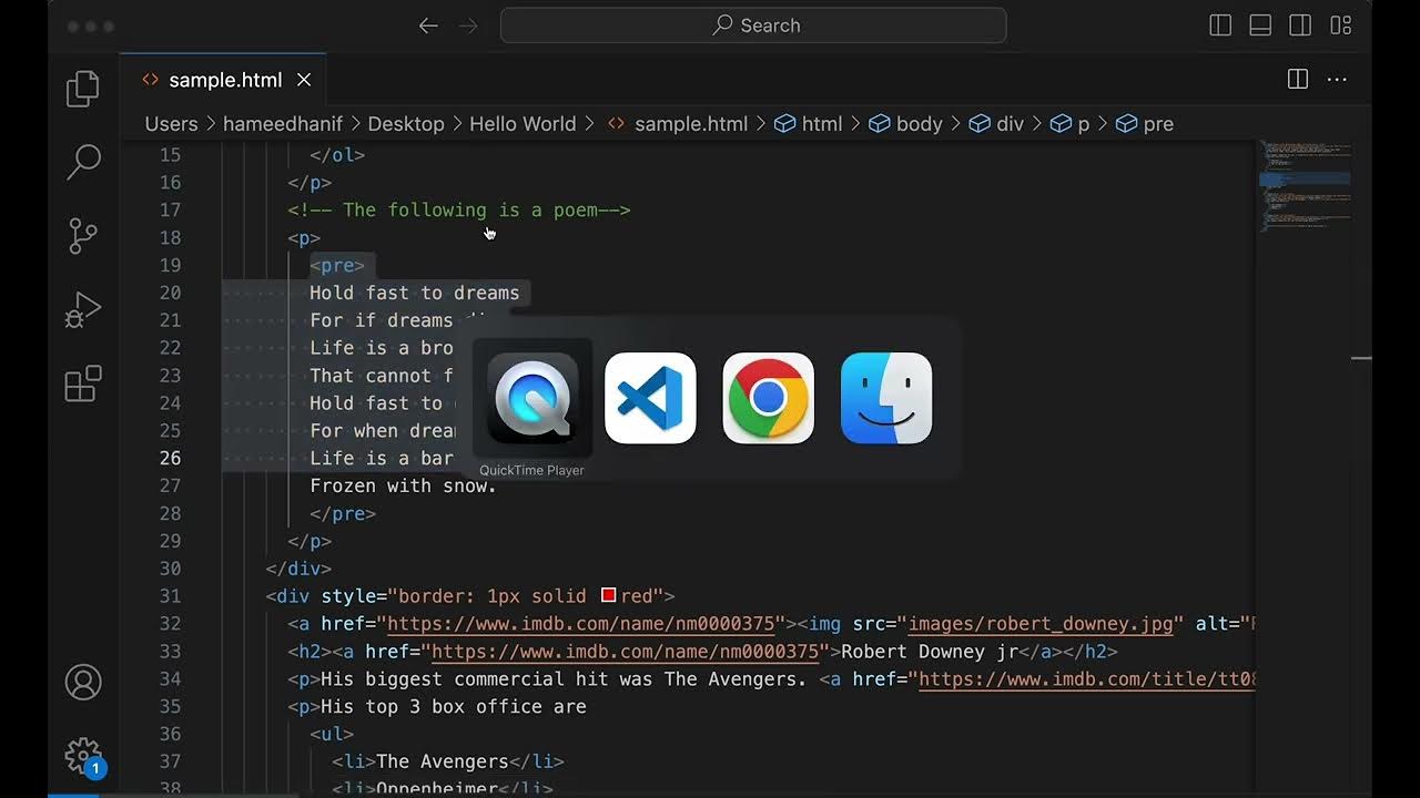 Comments | HTML/CSS - YouTube