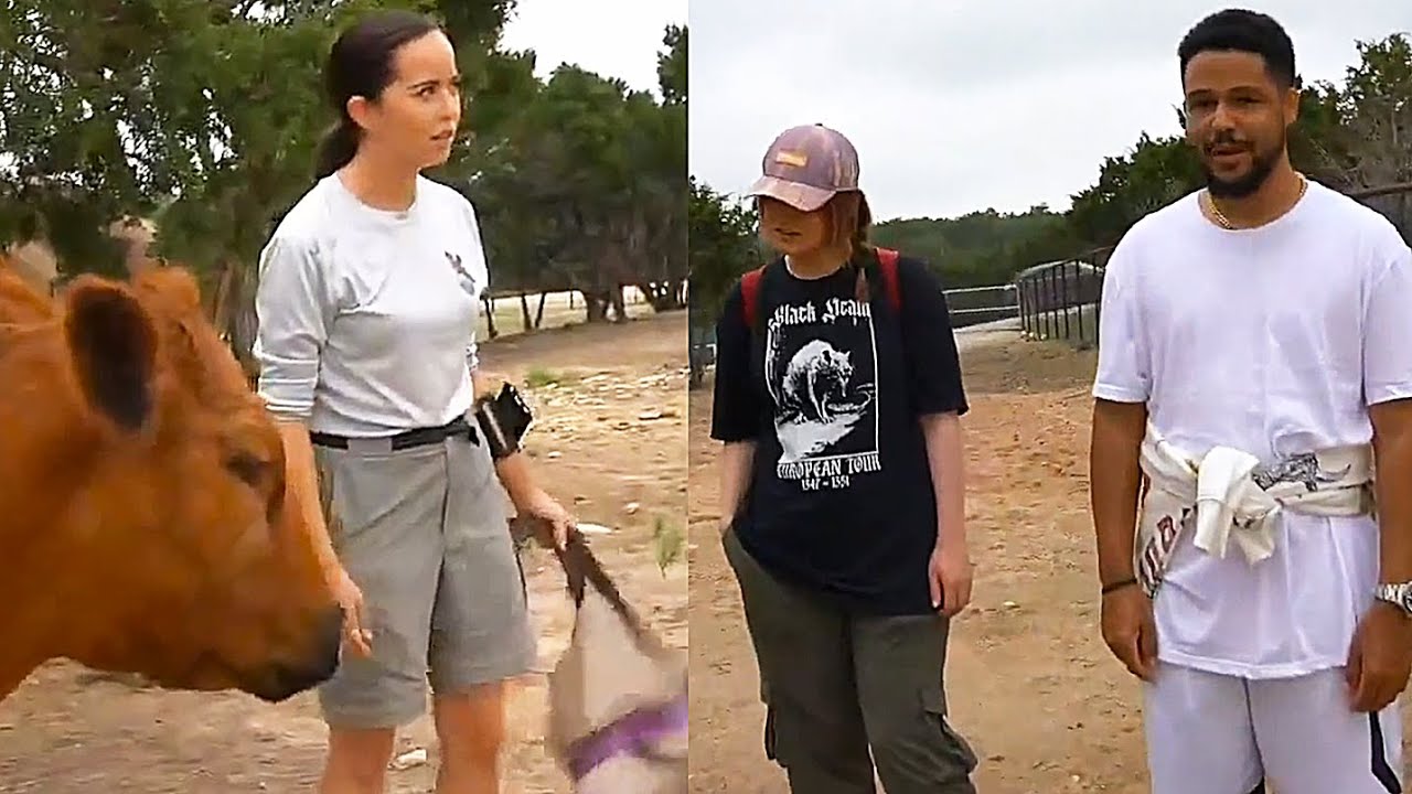 Maya introduces Nick and Malena to Winnie at Alveus - YouTube