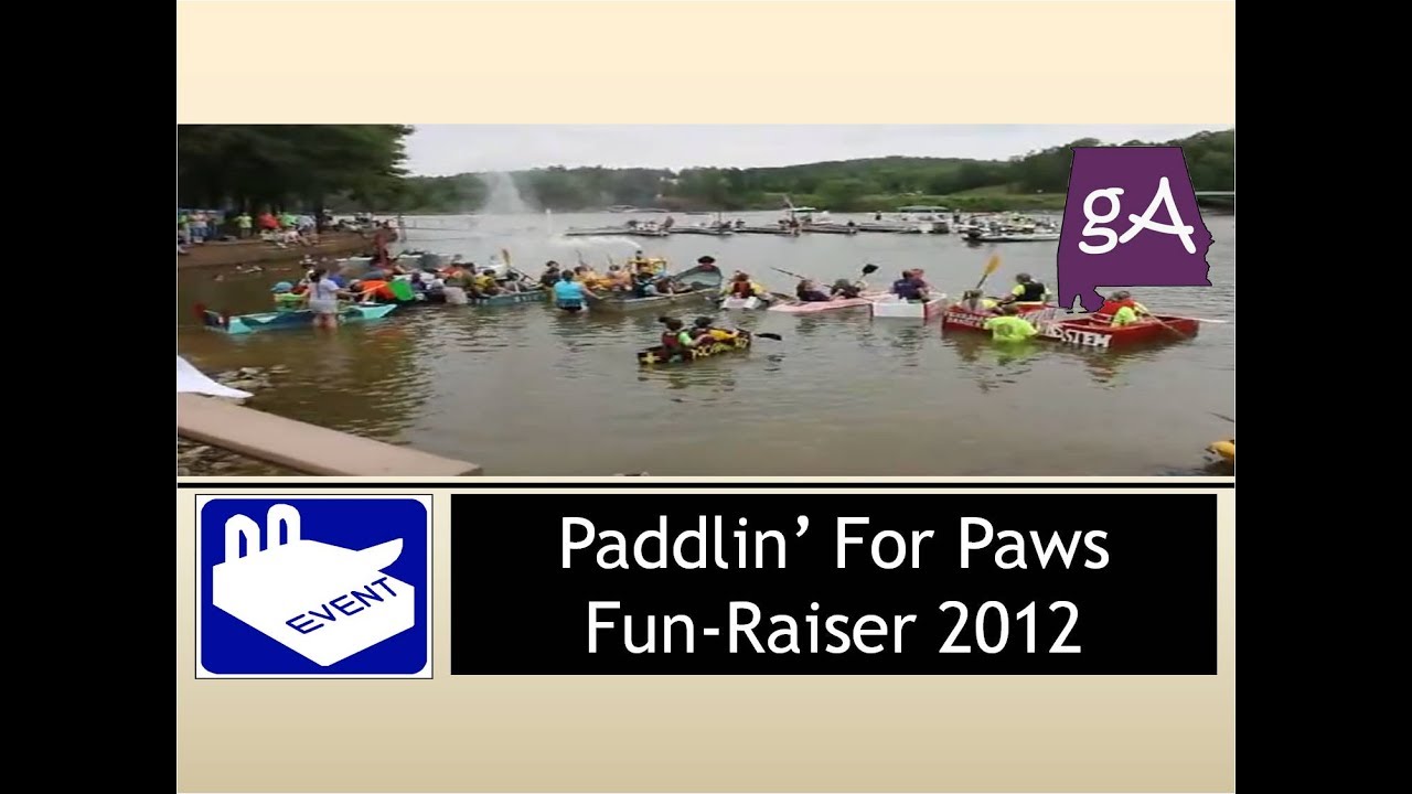 Paddlin' 4 Paws Fun-Raiser 2012 - YouTube