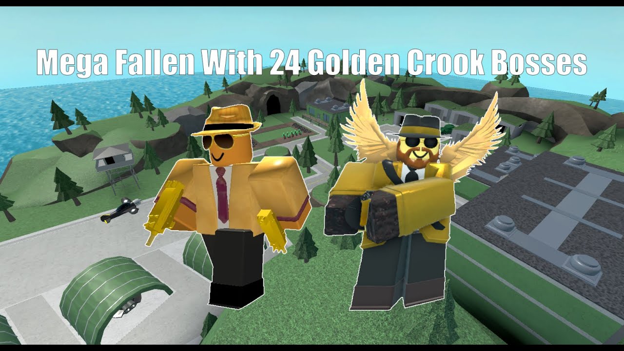 TDS Mega Fallen With 24 Golden Crook Bosses - YouTube