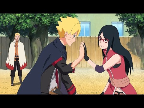 ¡Sarada Uchiha Confiesa que Está Enamorada de Boruto! El Primer Beso de Boruto y Sarada | Boruto