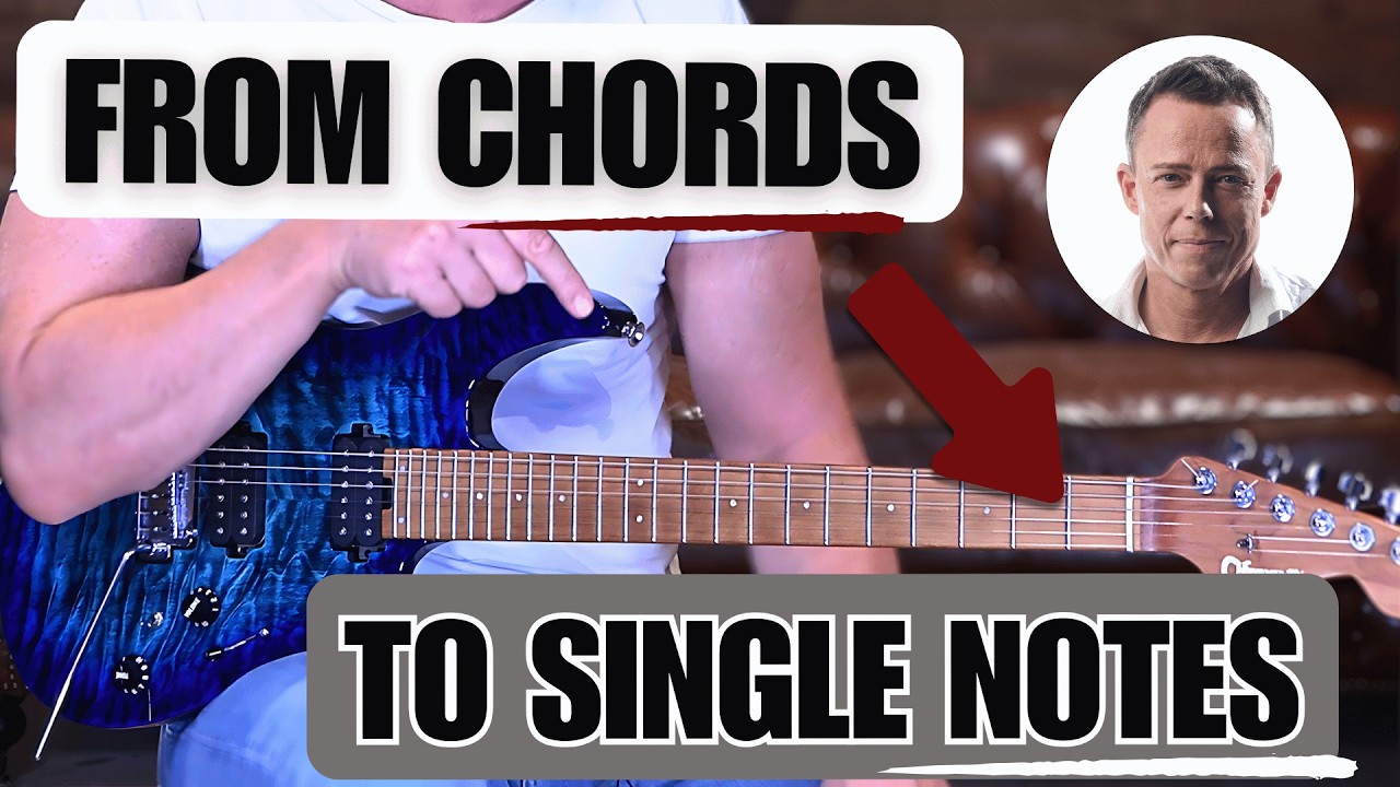 From Guitar CHORDS to single NOTES | Trouble?! - YouTube
