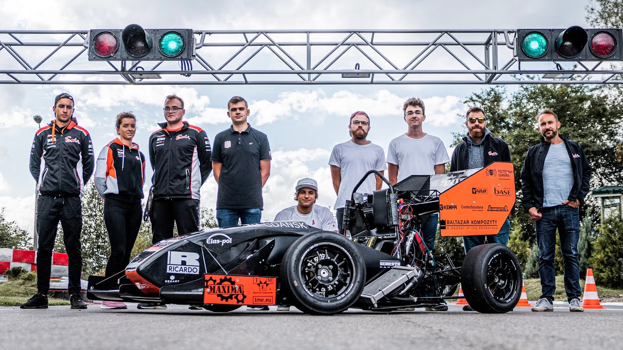 Formula Student || PGRacing Team || Politechnika Gdańska || Tor Półwysep - YouTube