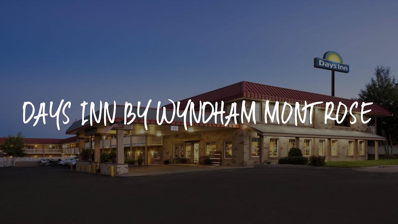 Days Inn by Wyndham Montrose Review - Montrose , United States of ...
