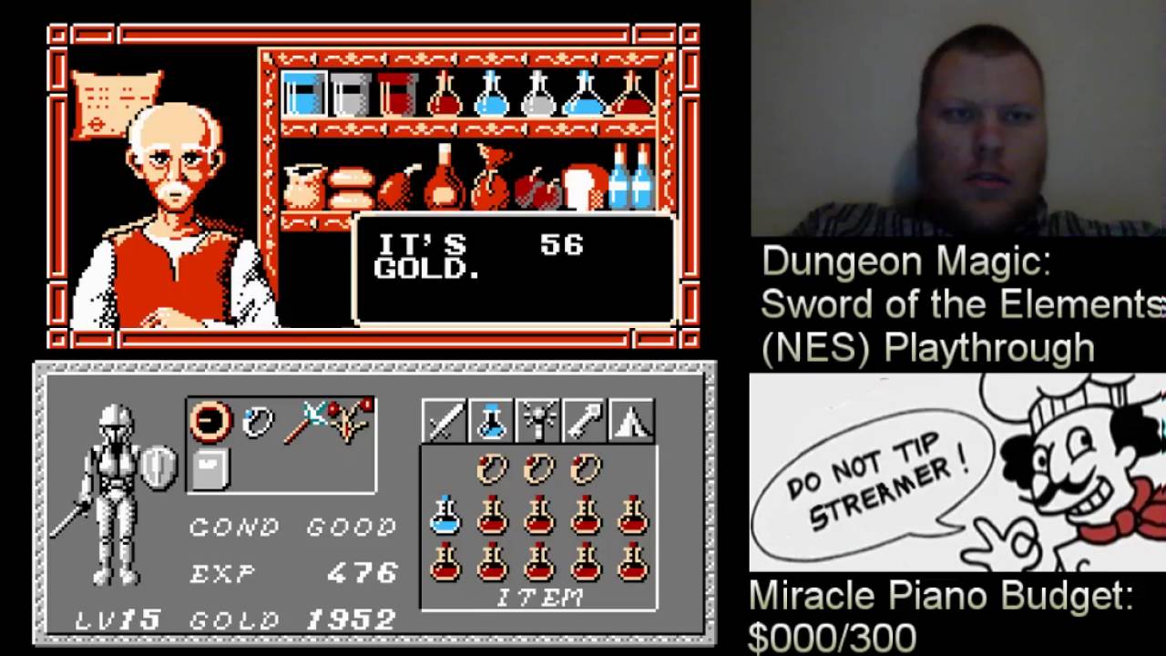 Dungeon Magic (NES) Playthrough [Part 8/8] - YouTube