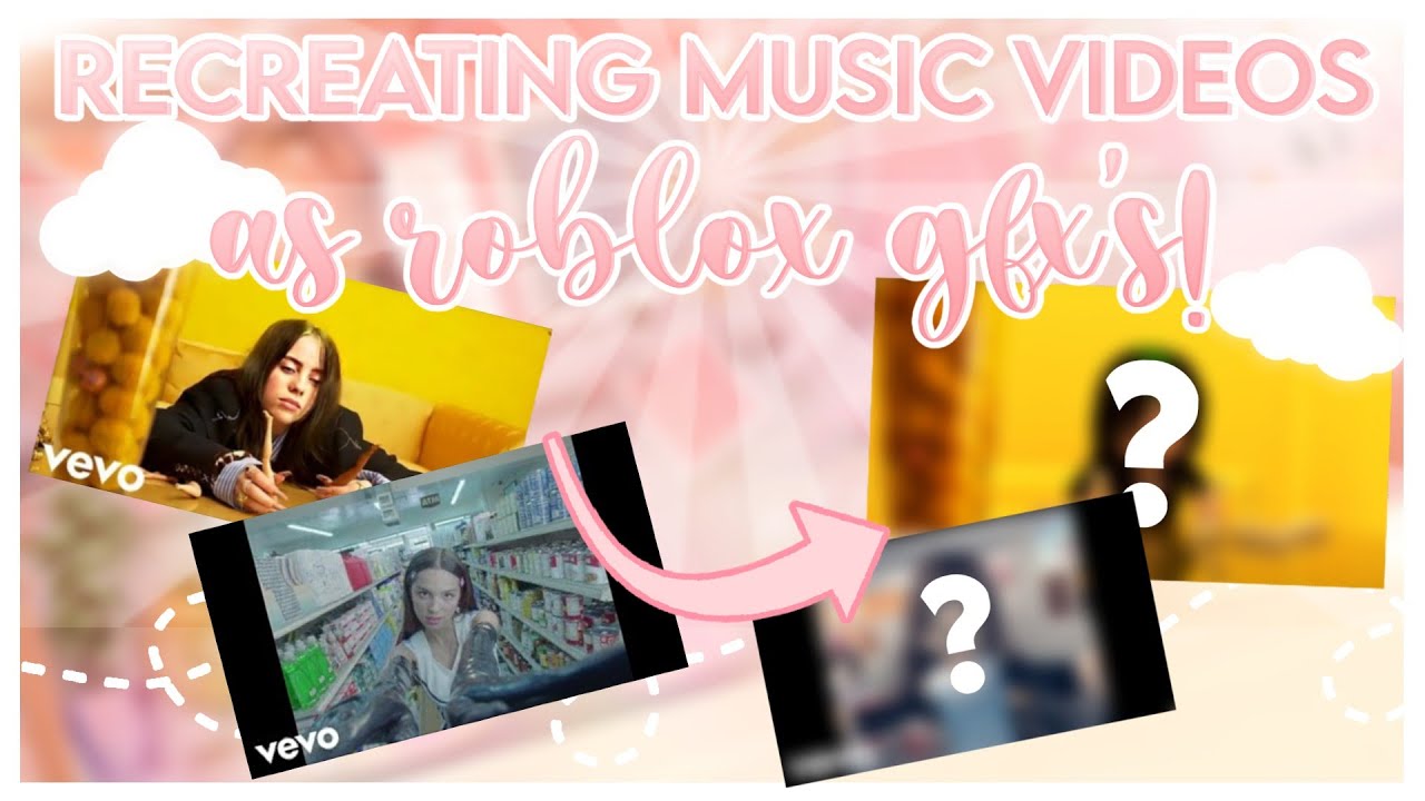Recreating music videos as roblox gfx's! 🦋 || Softiiglow ˖°࿐ - YouTube