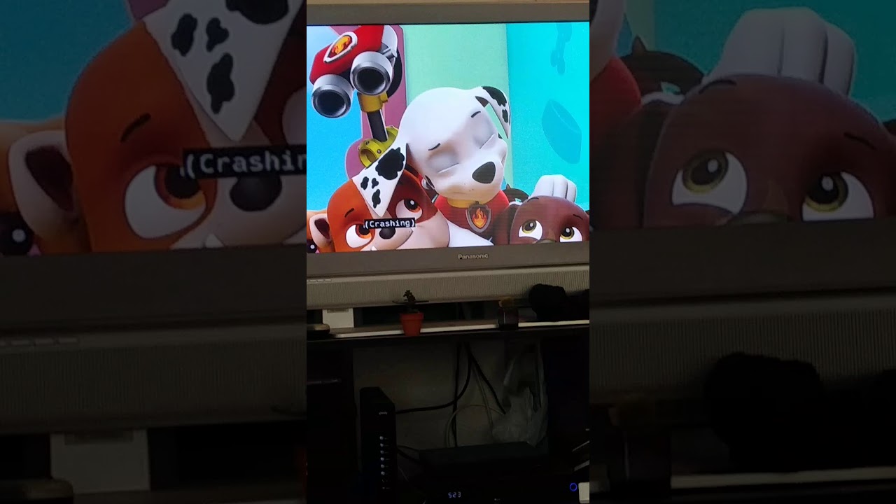 Paw patrol Funny moments Marshall - YouTube