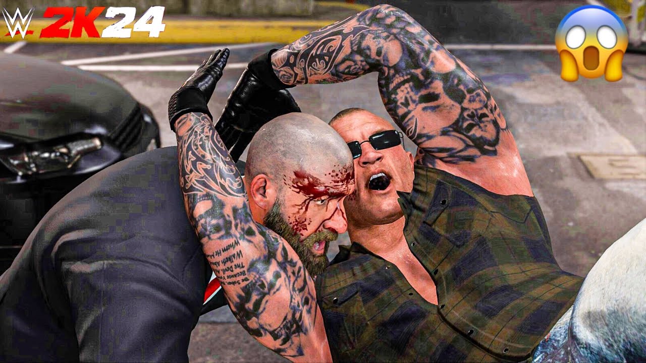 Randy Orton rko Triple H | WWE 2K24 | Gameplay | XBOX Series S ...