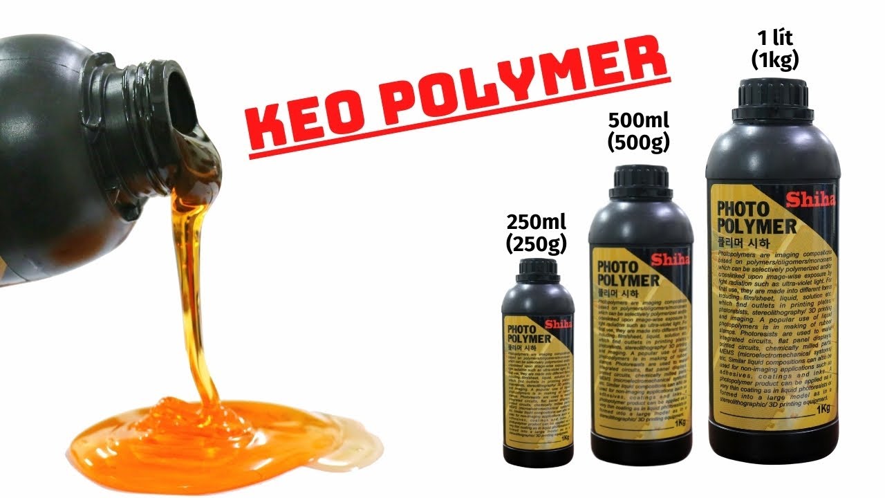 Keo Polymer - Keo Đổ Dấu Polymer - Cung Cấp Vật Tư Ngành Khắc Dấu - YouTube